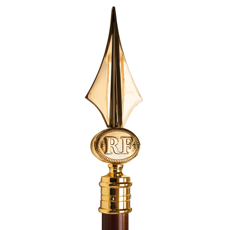 Hampe de défilé démontable - Drapeau de défilé Officiel - MACAP