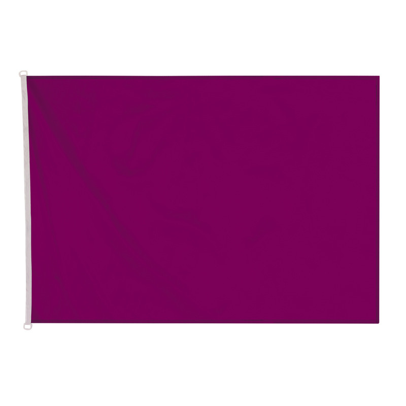Drapeau de baignade Violet - Pollution - Application volontaire