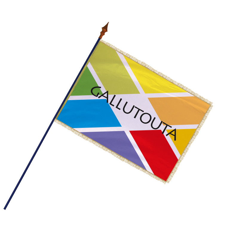 Drapeau Gaulois avec hampe (modèle 1) | MACAP