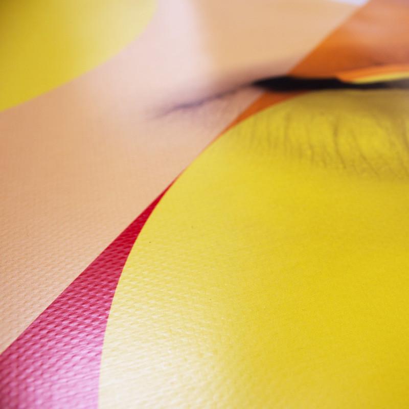 Bâche PVC coupe au format sans fixation - Bâche publicitaire - MACAP