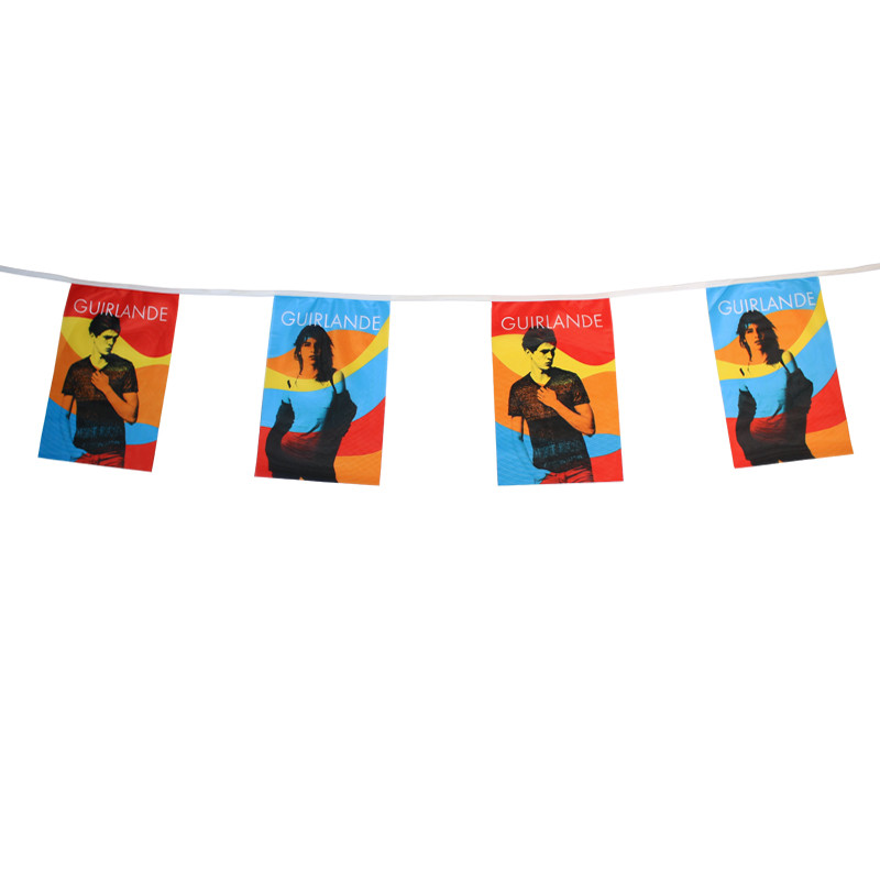 Guirlande Personnalisée - Guirlande Textile, Papier, Plastique