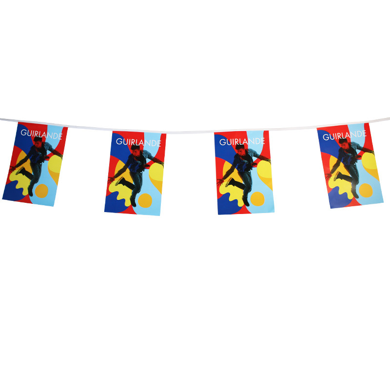 Guirlande Personnalisée - Guirlande Textile, Papier, Plastique