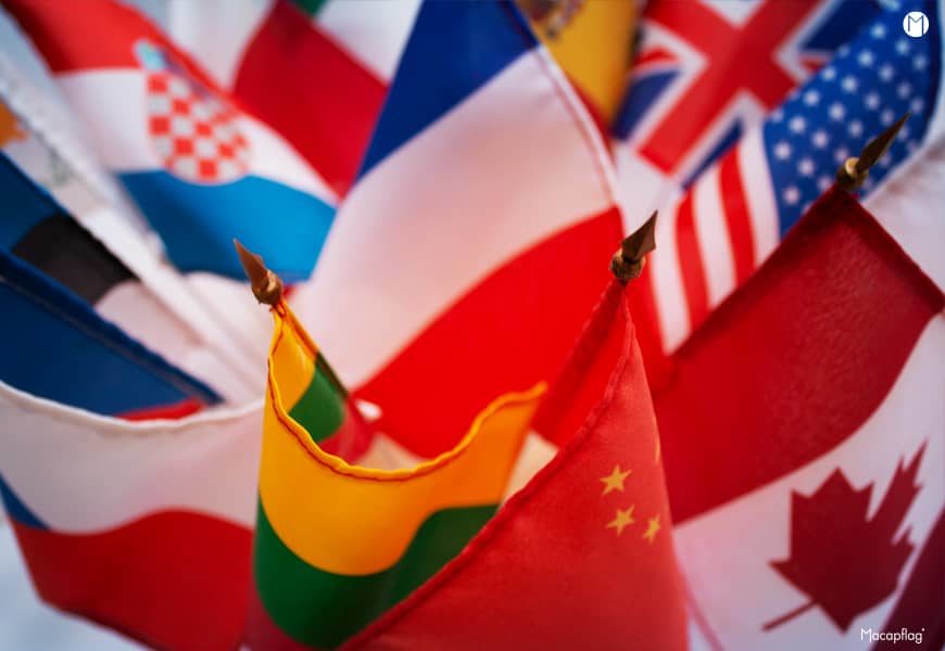 Comment sont fabriqués les drapeaux des pays? - Blog - Macap