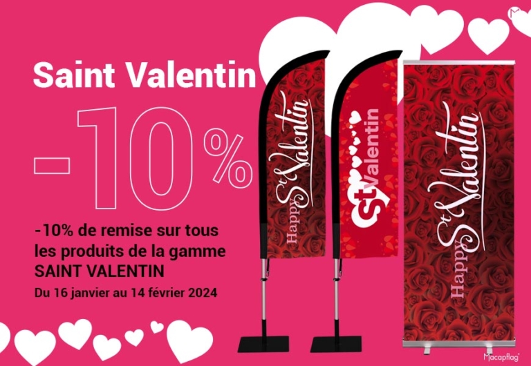 Offre promotionnelle Saint-Valentin , boostez votre visibilité